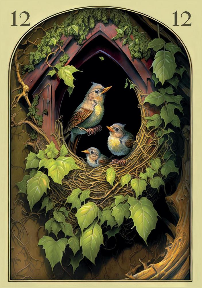 Medieval Lenormand Oracle – TarotMerchant