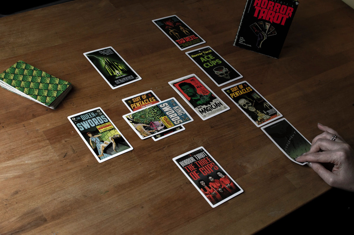 Horror Tarot Deck - Uncover the Mysteries with 78 Chilling Cards ...