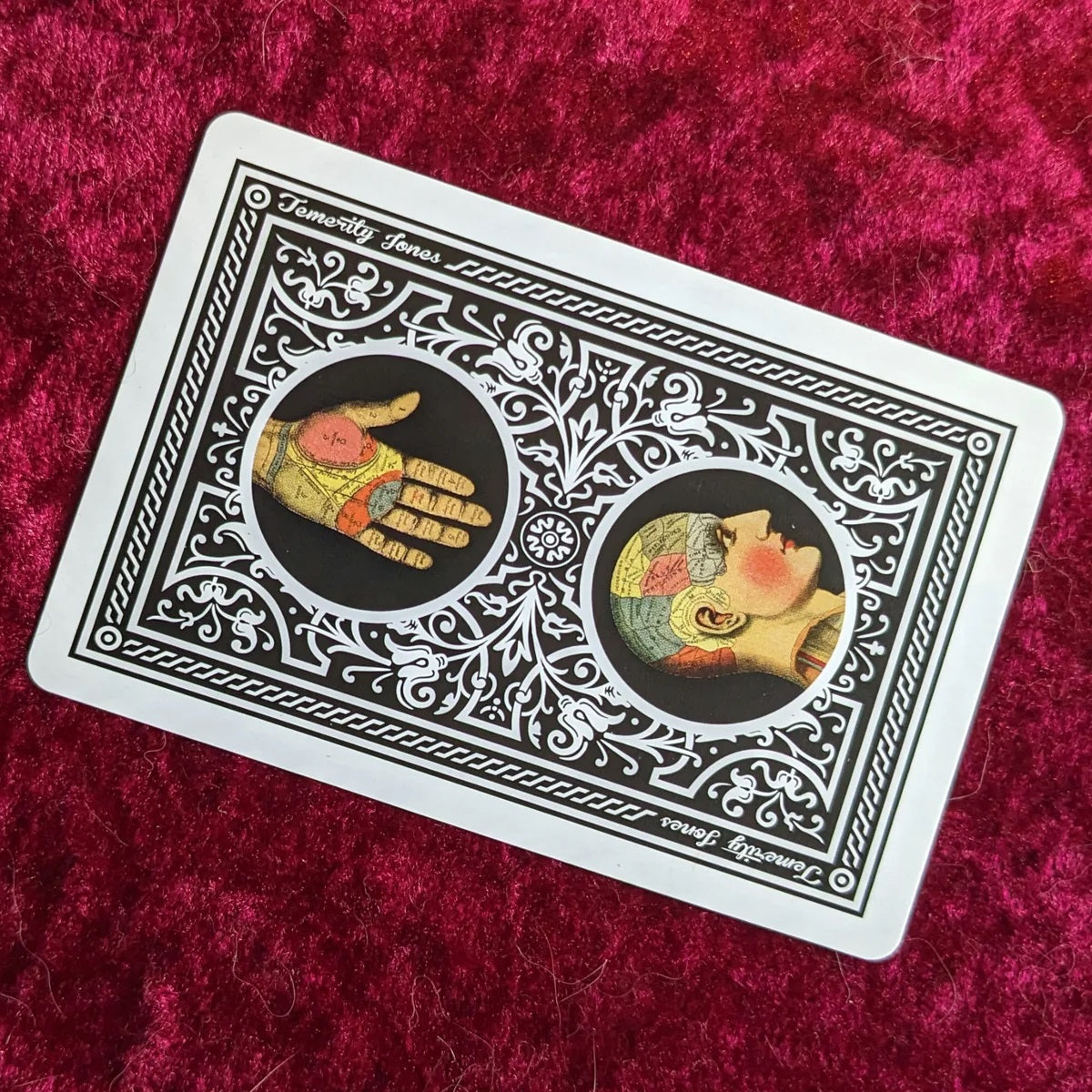 Palmistry & Phrenology Collectible Playing Cards by Temerity Jones of ...