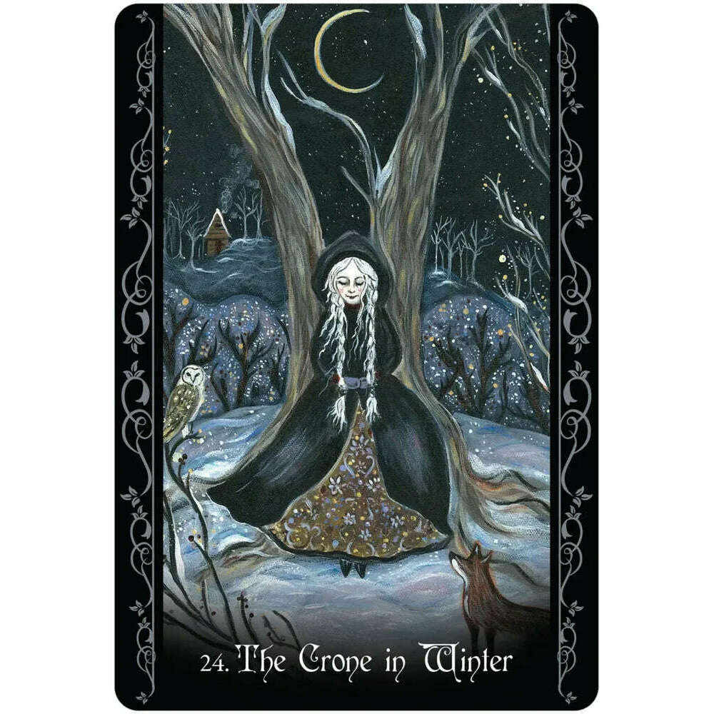 The Solitary Witch Oracle Cards Blue Angel – TarotMerchant