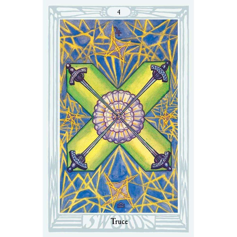 Crowley Thoth Tarot Deck Premier Edition With Spread Sheet USGS ...