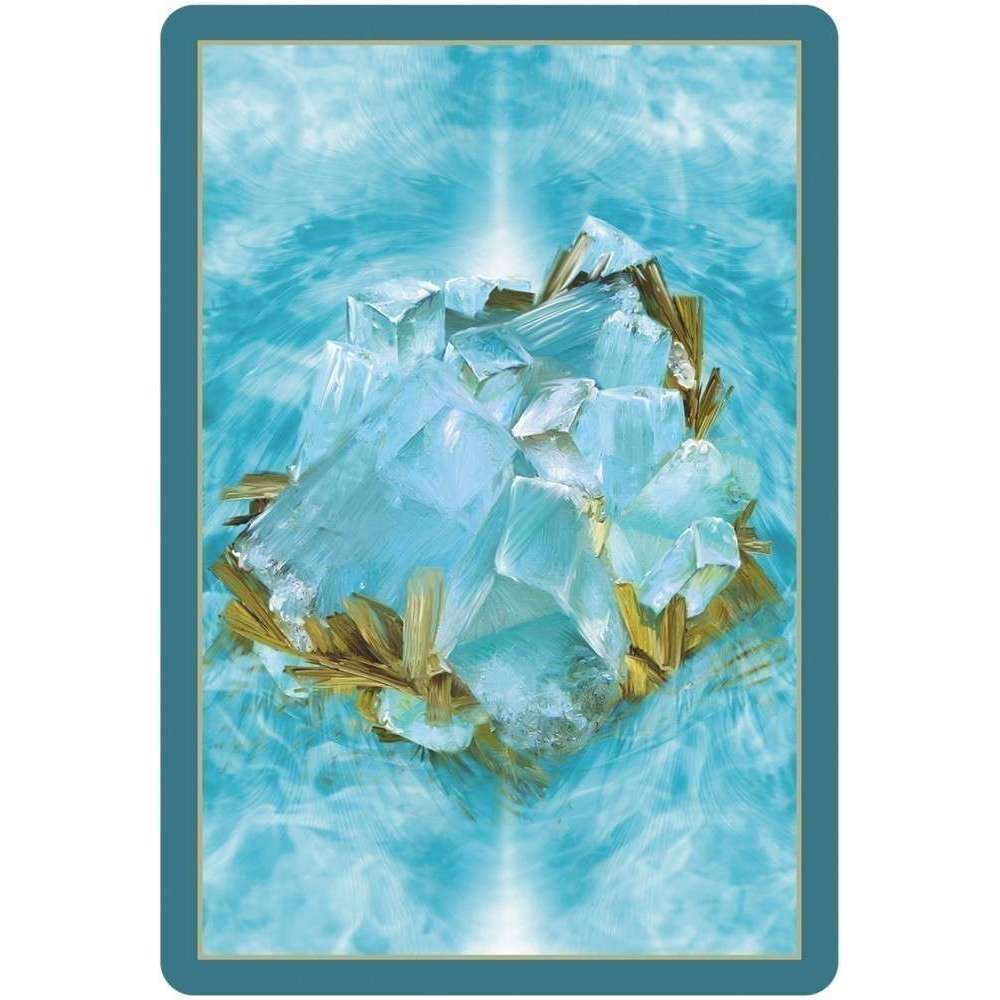 Crystal Oracle Cards v2 Blue Angel – TarotMerchant