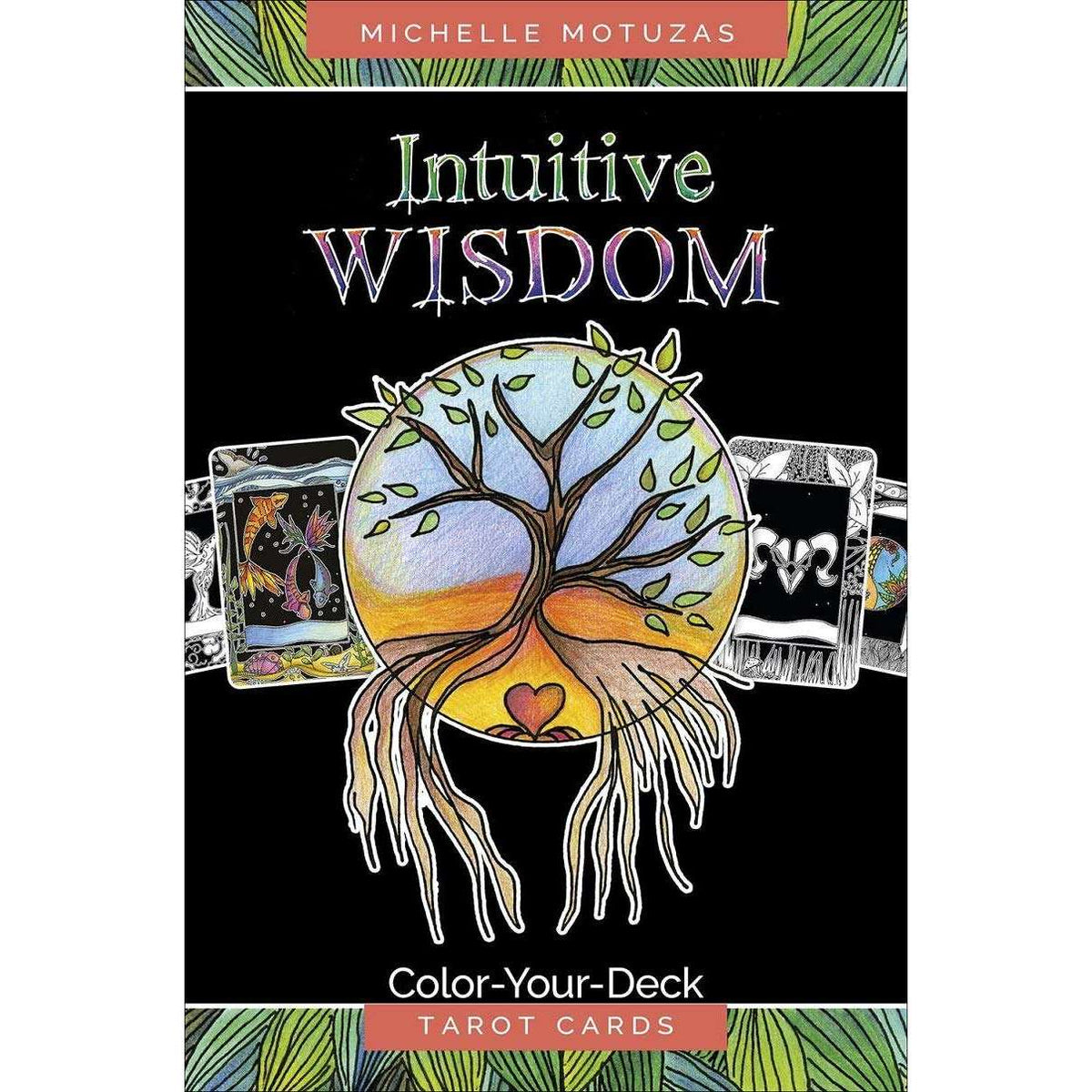 Intuitive Wisdom: Color-Your-Deck Tarot Kit - Deck & Book Red Feather ...