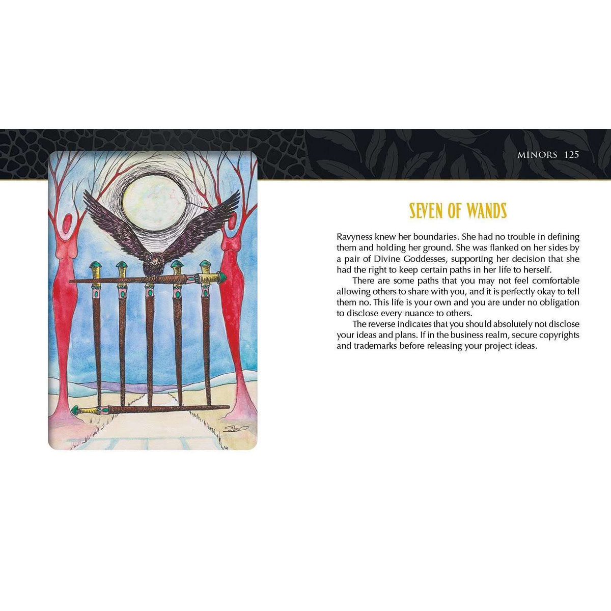 Ravyness Drakon Tarot Kit - Deck & Book Red Feather – TarotMerchant