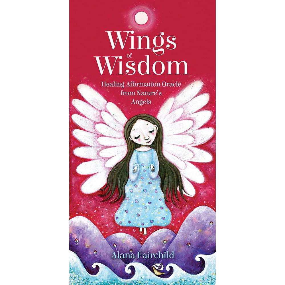 Wings of Wisdom Oracle Cards Blue Angel – TarotMerchant